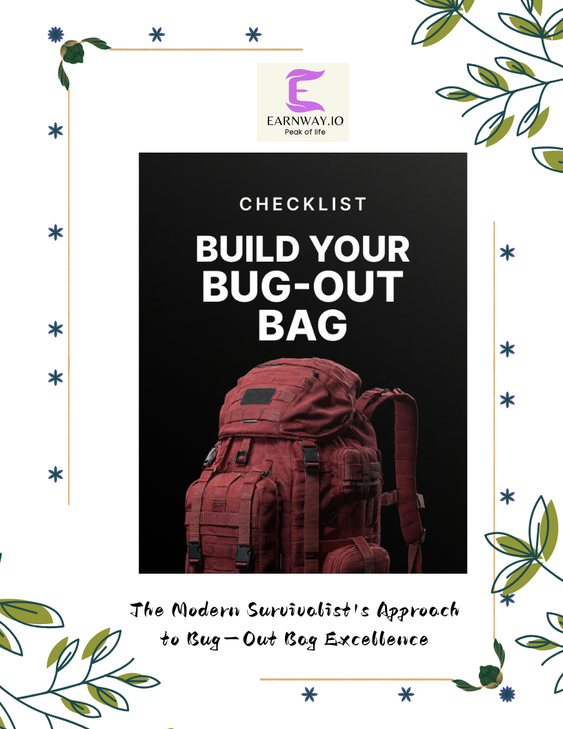 Build Your Bug Out Bag – Earnway