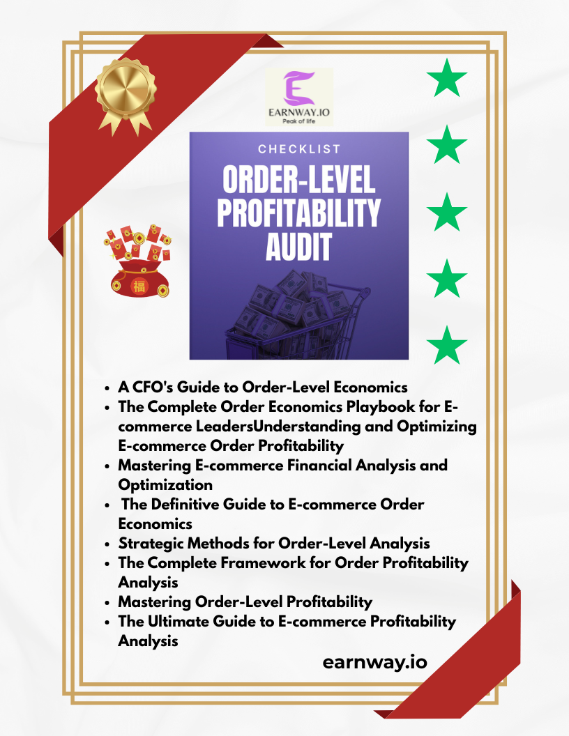 Order Level Profitability – Earnway